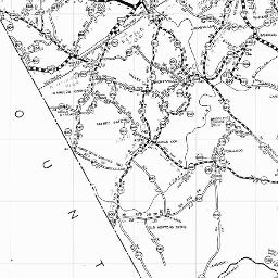 Prince William Highway Map 1933